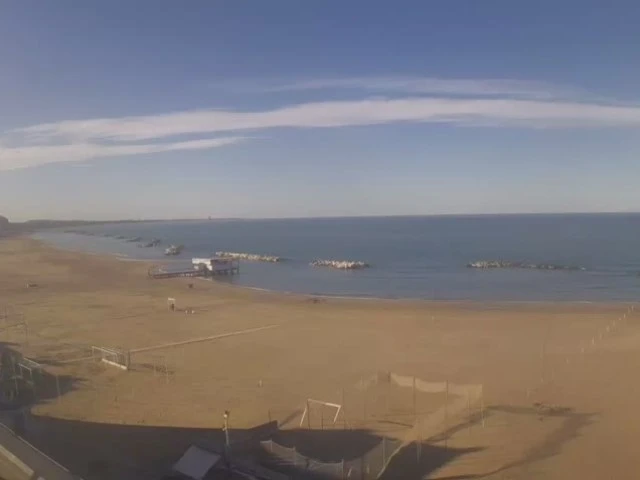 Webcam Spiaggia nord Gabicce Mare